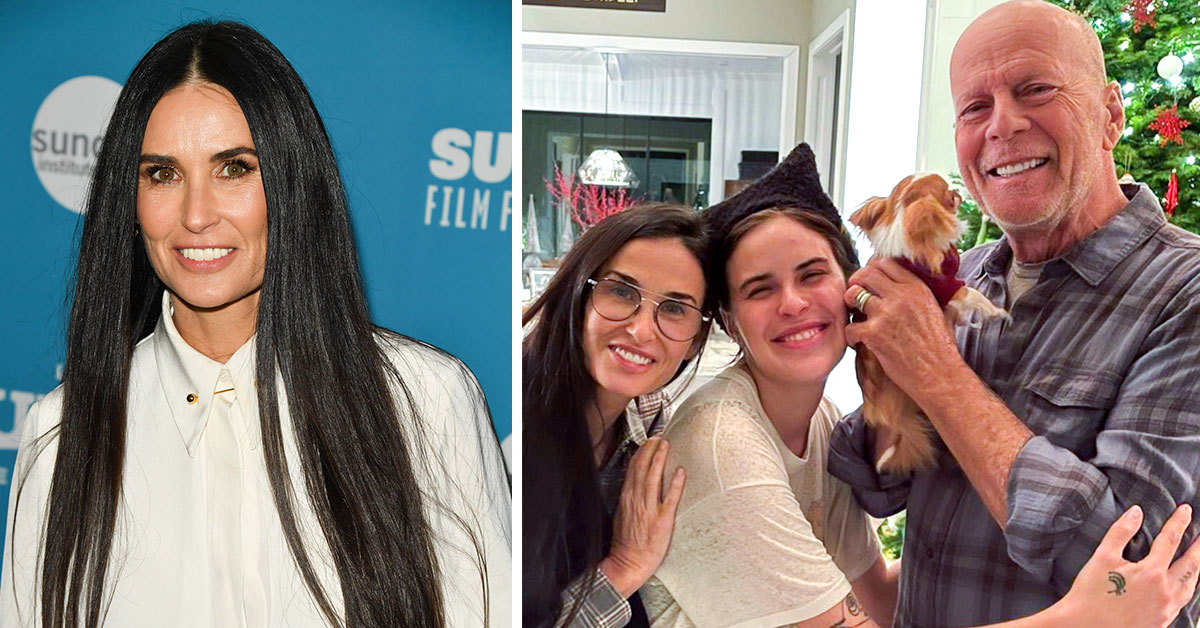 Demi Moore se ha ido a vivir con Bruce Willis para ayudar en sus cuidados a la mujer del actor ...