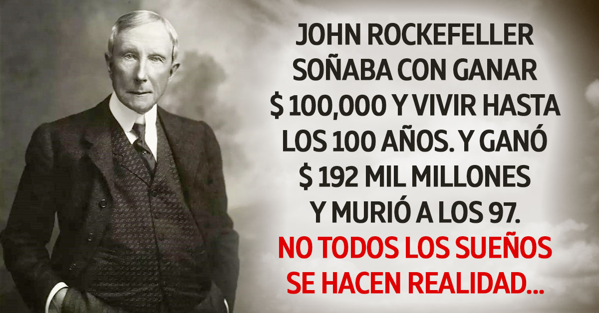 Tres cosas que en las que el multimillonario John Rockefeller ahorró ...