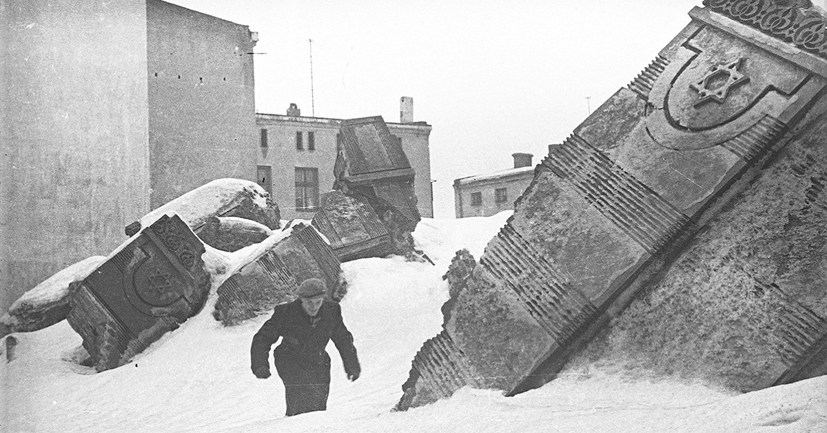 Impactantes fotografías del gueto de Lodz